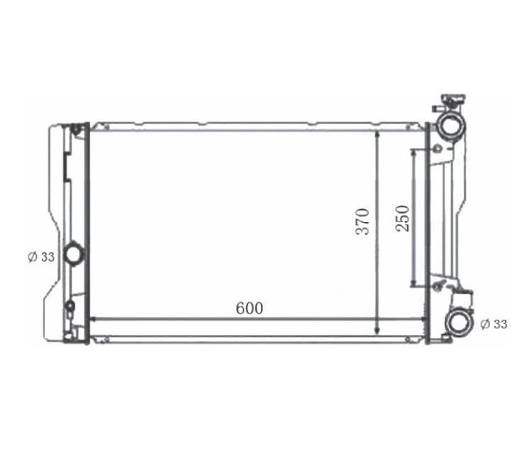 Radiador Toyota Corolla Ano 2009 a 2019 40-20059.016 - Edu Radiadores